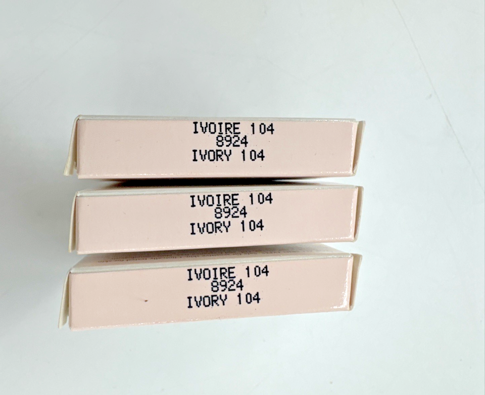 Lot of 3 Mary Kay Time Wise Dual Coverage Powder Foundation Ivory 104 ...