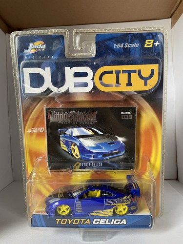 Jada Toys DUB CITY Import Racer! Toyota Celica #039 *NEW SEALED 2003* 1 ...