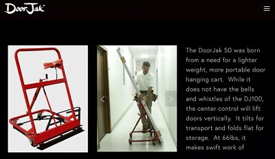 DOORJAK 50 Commercial Door Cart | eBay