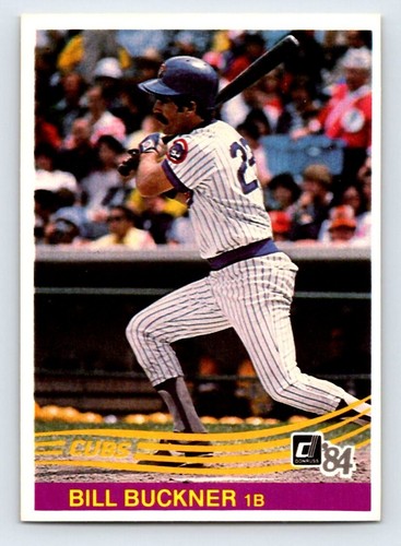 1984 Donruss - #117 Bill Buckner - *Near Mint* | eBay