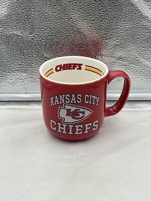 Kansas City Chiefs NFL Red 15oz Coffee Mug Cup Logo Brands New | eBay