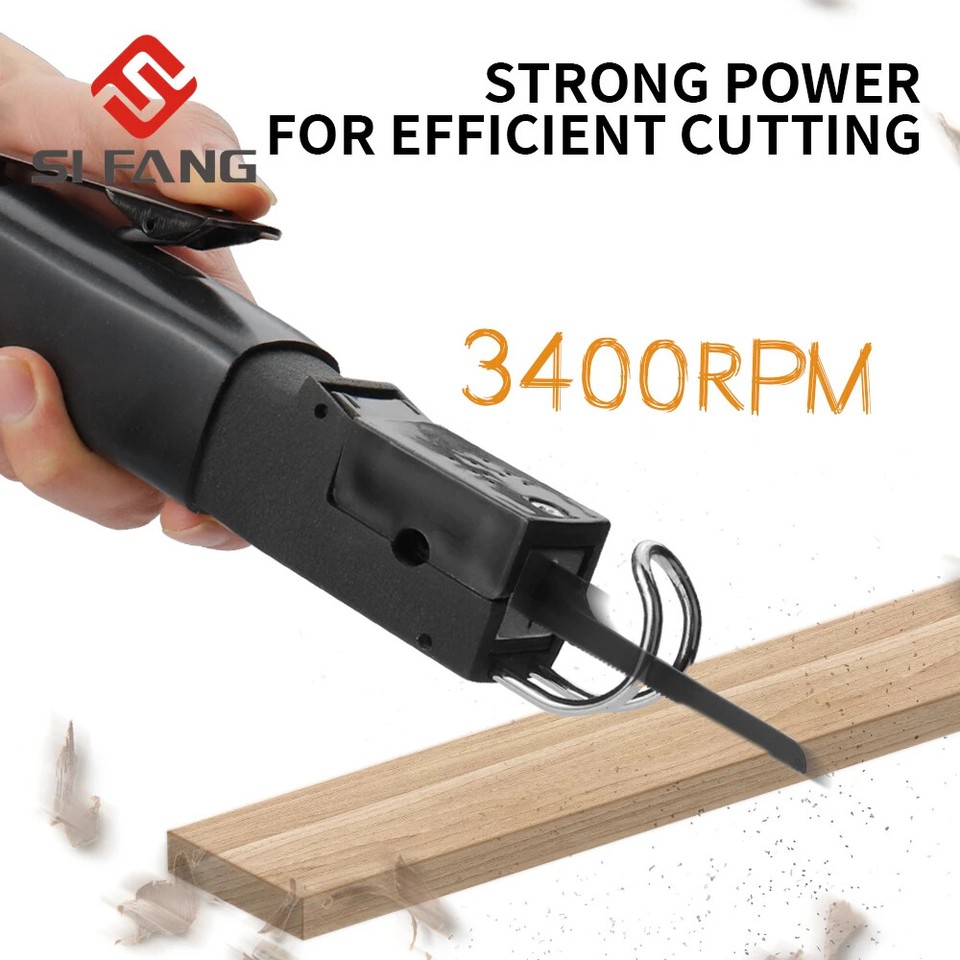 1/4" Air Body Saw Pneumatic Reciprocating Cutting Hacksaw Blade Tool ...