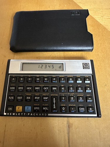 Hewlett Packard HP-16C Calculator Great Condition w/ case . | eBay