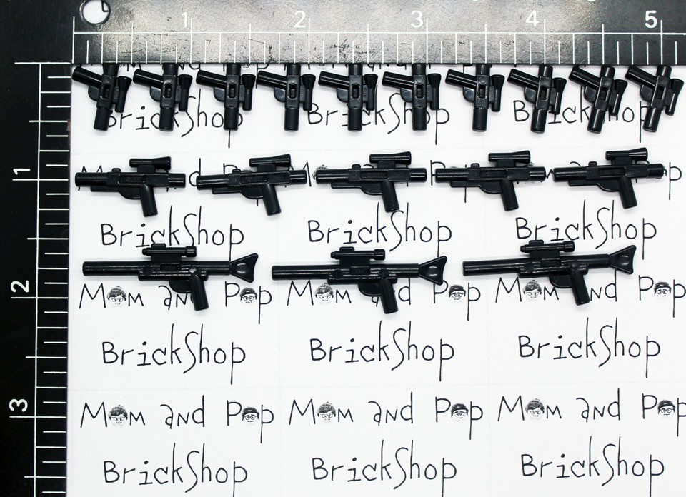 LEGO Blaster Lot 18x Star Wars Set Small Medium Large Scoped Gun | eBay