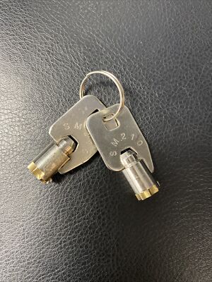 Seaga Vending Machine Keys SM 210 Barrel Key Set Of 2 | eBay