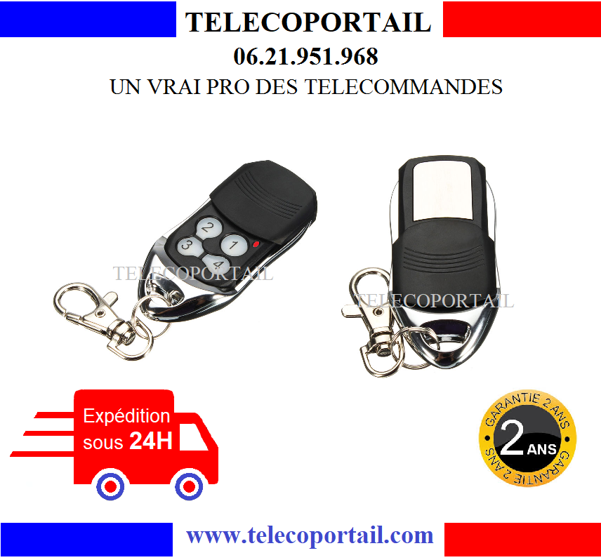 TELECOMMANDE COMPATIBLE WAYNE DALTON PUSH PULL LIFTMASTER MOTORLIFT ...