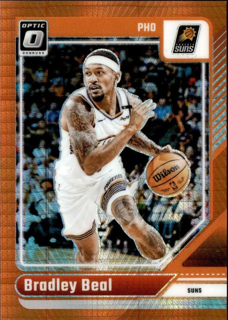2024-25 Panini Donruss Optic - Bradley Beal #147 Orange Hyper Prizm ...