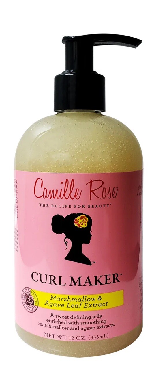 Camille Rose Curl Maker with Marshmallow & Agave Leaf Extract - 12 Oz ...