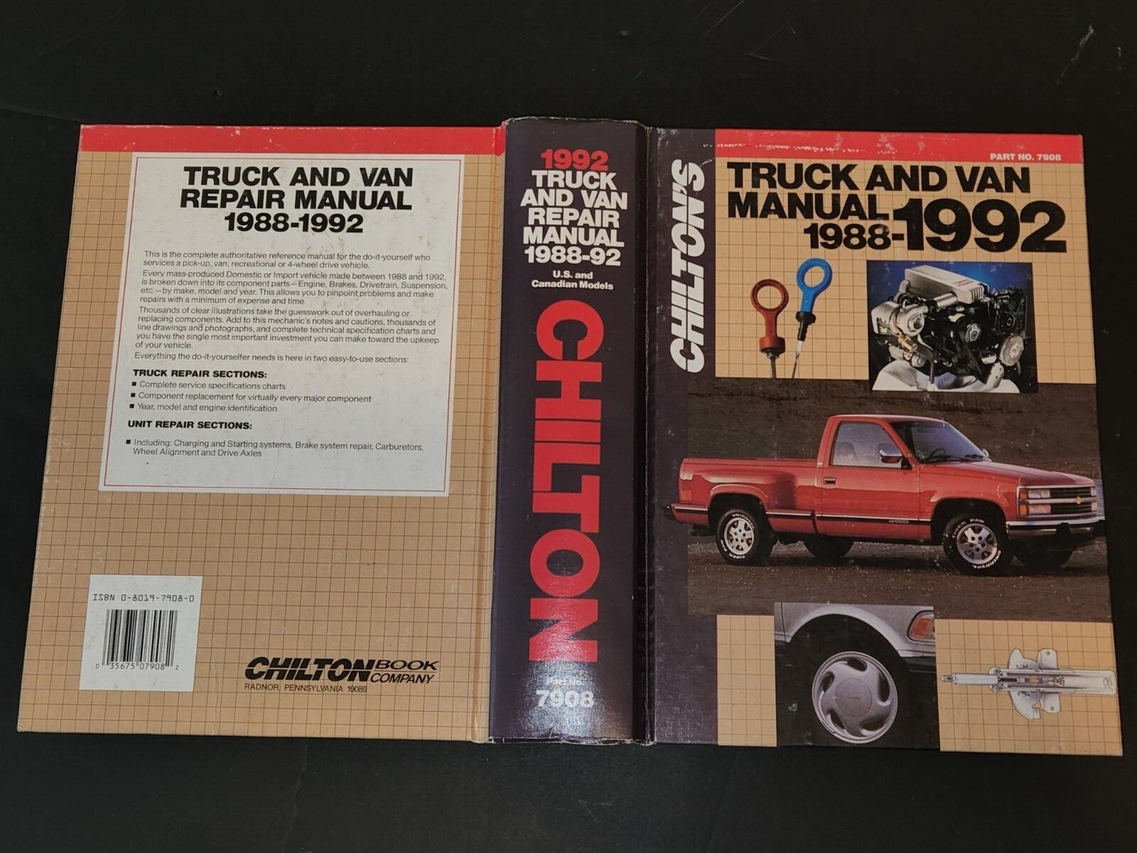 Chilton+Auto+Repair+Manual+%237908+Truck+Van+1988-92+US+%26+Canadian ...