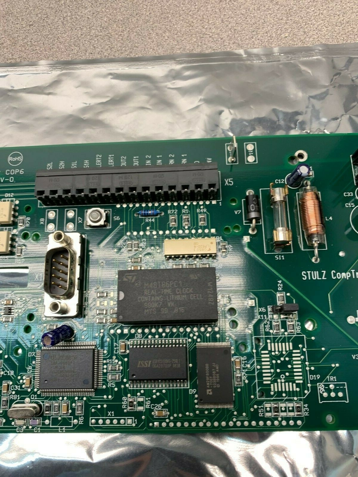 NEW NO BOX STULZ M 26192 CIRCUIT BOARD OP 2 COP6 CIRCUIT BOARD GA2167A ...