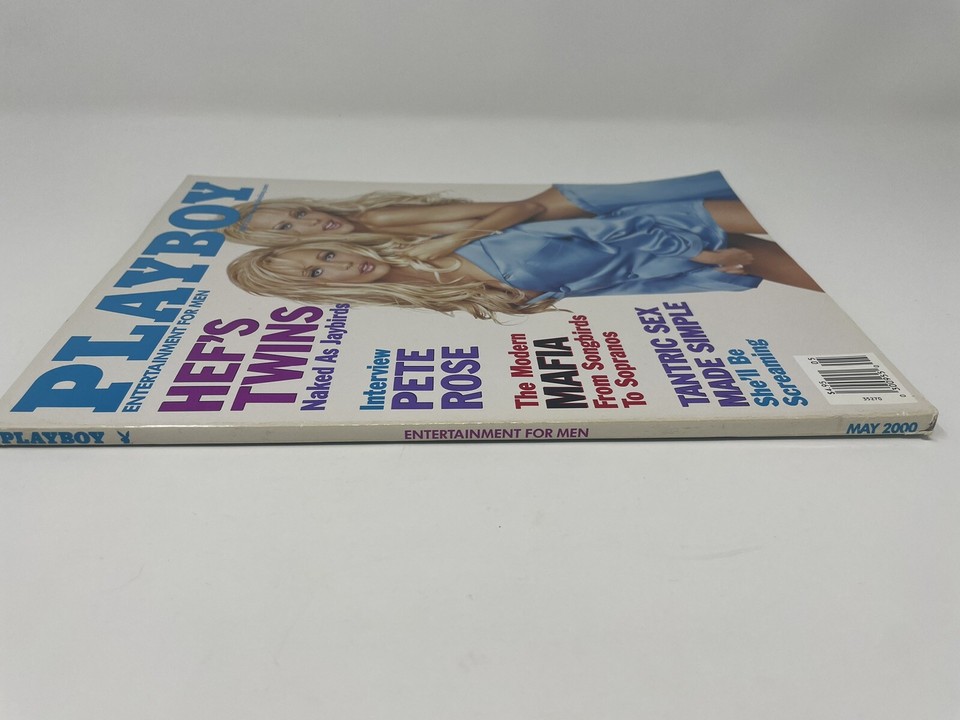 Playboy Magazine - May 2000 - Hef's Twins Pete Rose | eBay