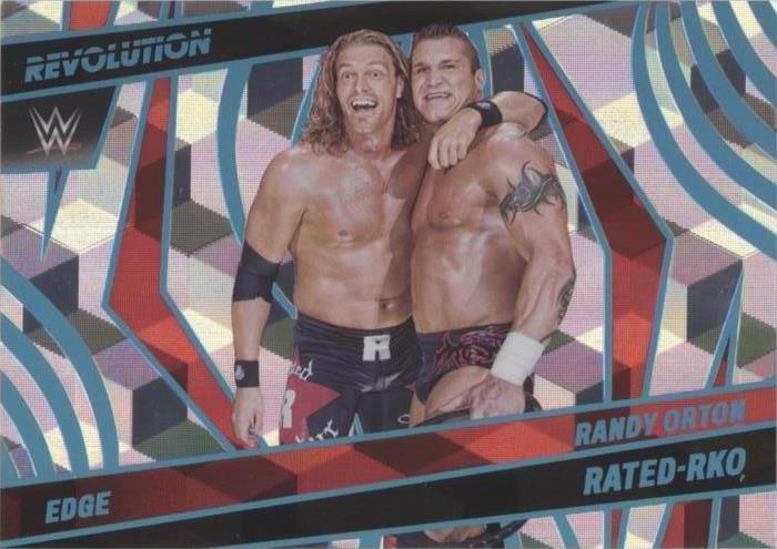 2022 Panini Revolution WWE - Tag Teams Randy Orton, Edge #143 Cubic ...