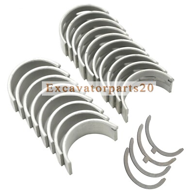 Main & Rod Bearing & Thrust Washer For Mitsubishi 8DC10 8DC11 8DC8 8DC9 ...