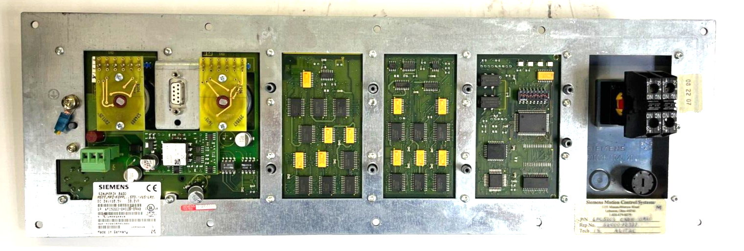 SIEMENS SINUMERIK 840D MACHINE CONTROL PANEL MCP 483 | eBay