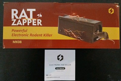 Rat Zapper – Rechargeable-Poweful Electronic Rodent Killer | eBay