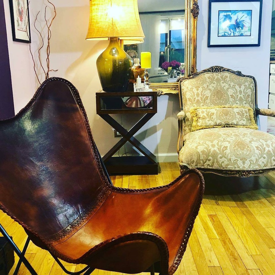 Vintage Classic Buffalo Leather Butterfly Chair Relax Arm Chair BKF ...