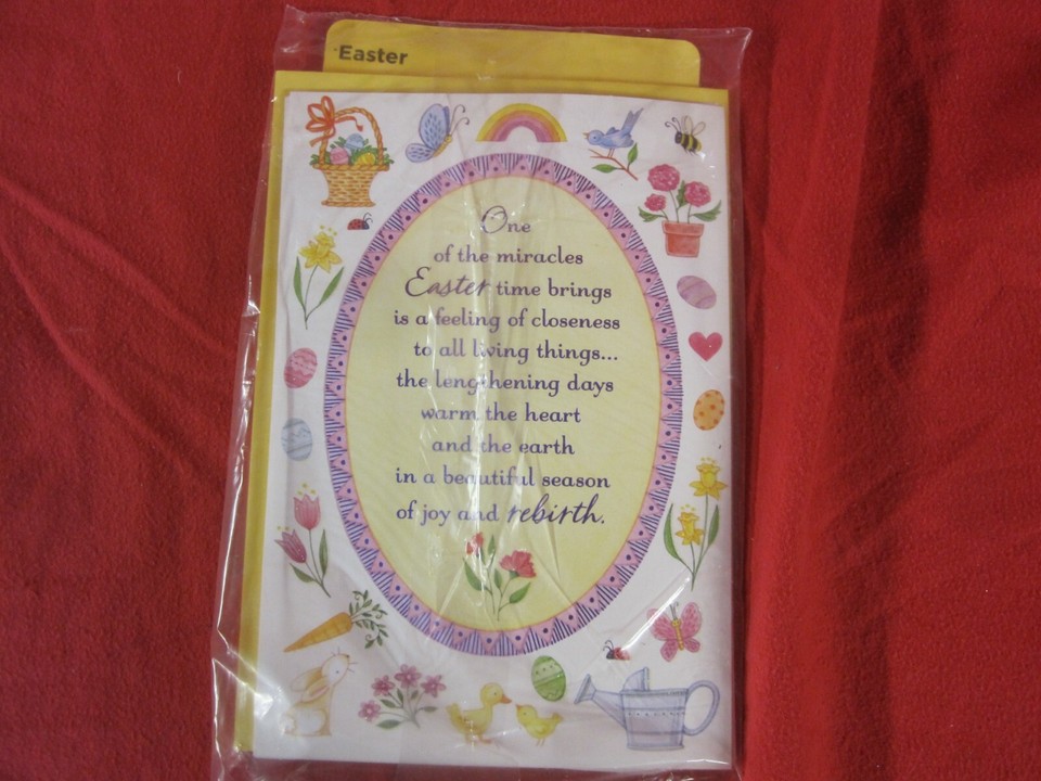 Lot 32 Expressions Hallmark 8 TYPES Easter Cards/Envelopes NEW ...