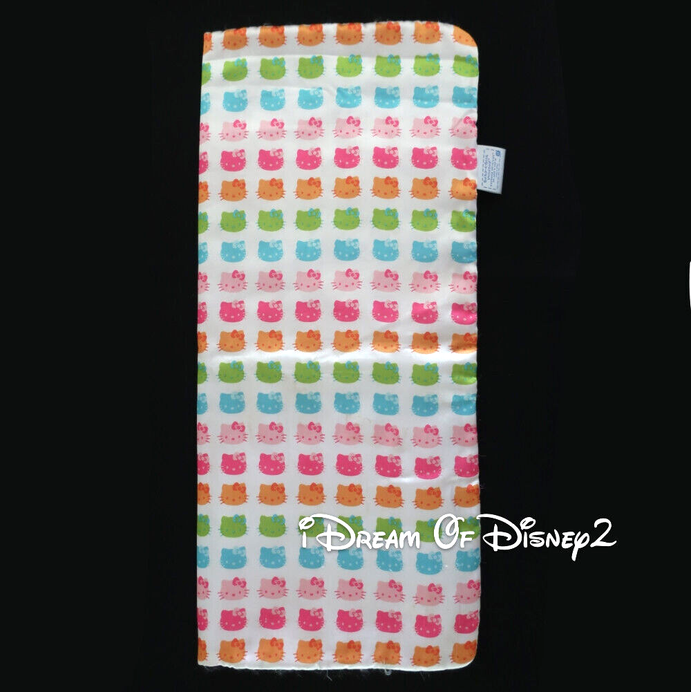 Build-A-Bear HELLO KITTY SATIN BLANKET RAINBOW FACES & FUCHSIA Teddy ...