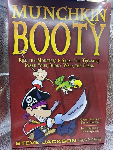 MUNCHKIN BOOTY Steve Jackson COMPLETE (1st EDITION) 837654320600| eBay