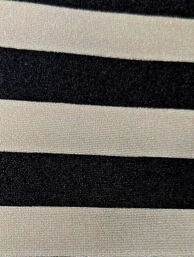 Bright Black and White Stripe Spandex/Lycra Stretch Fabric | eBay
