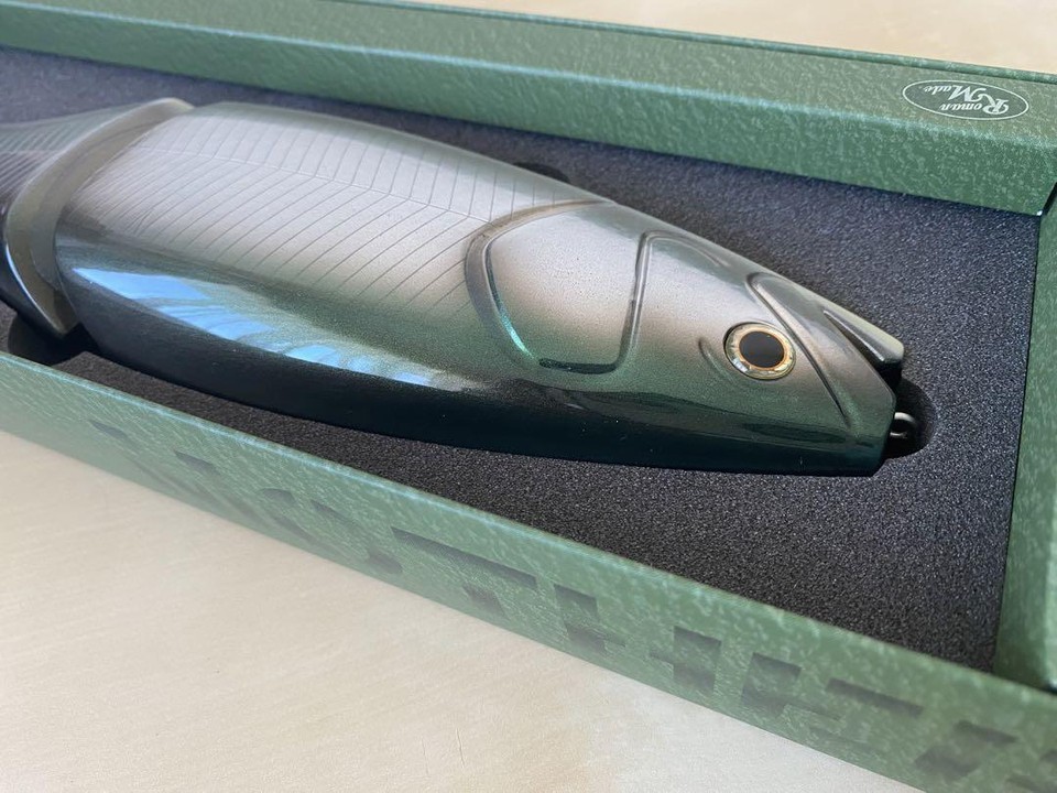 Roman Made Mother Aluminum Green Shad | eBay