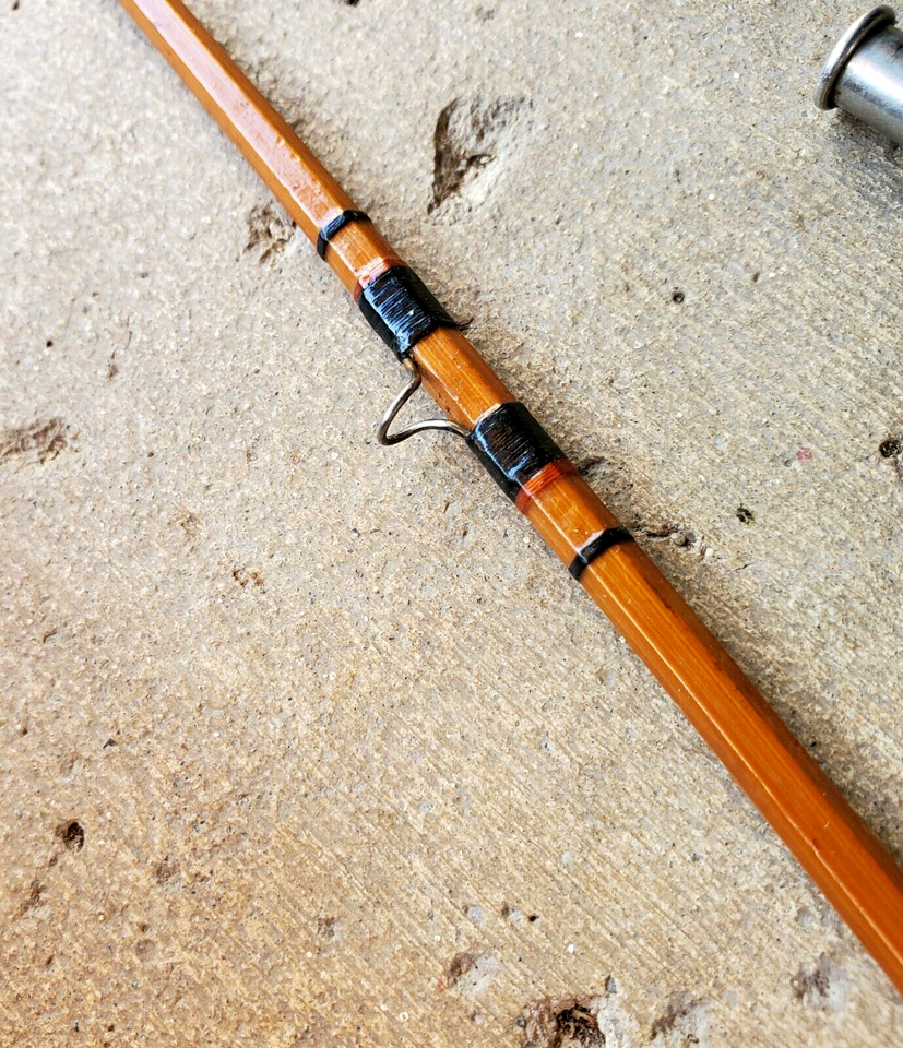 Vintage Shakespeare Texas Bug Rod #1350 - 8' 8" - 3-piece - Red Caddy ...