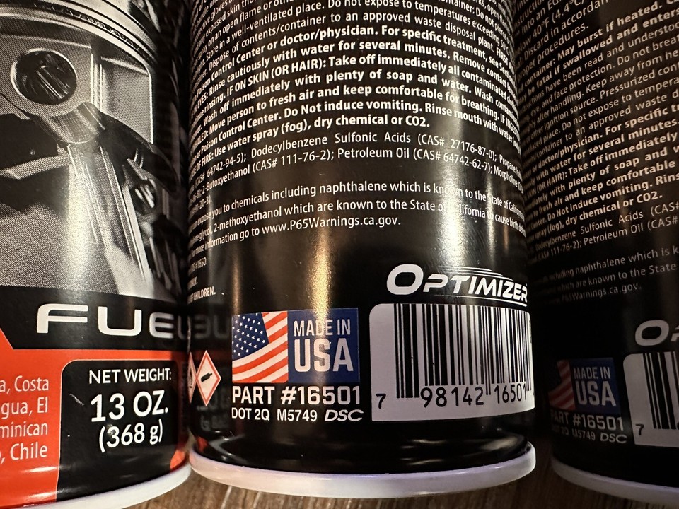 MOC Products OPTIMIZER Intake/Throttle Cleaner Engine Decarb 13oz can ...