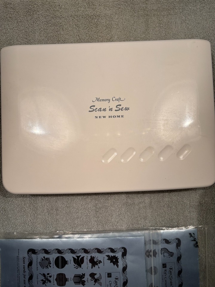 New Home Memory Craft 8000 Sewing Machine & Accessories | eBay