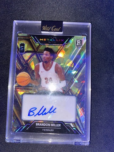 2023 Wild Card Metallix Brandon Miller Auto 1/1 Rookie #WMGA-BM | eBay