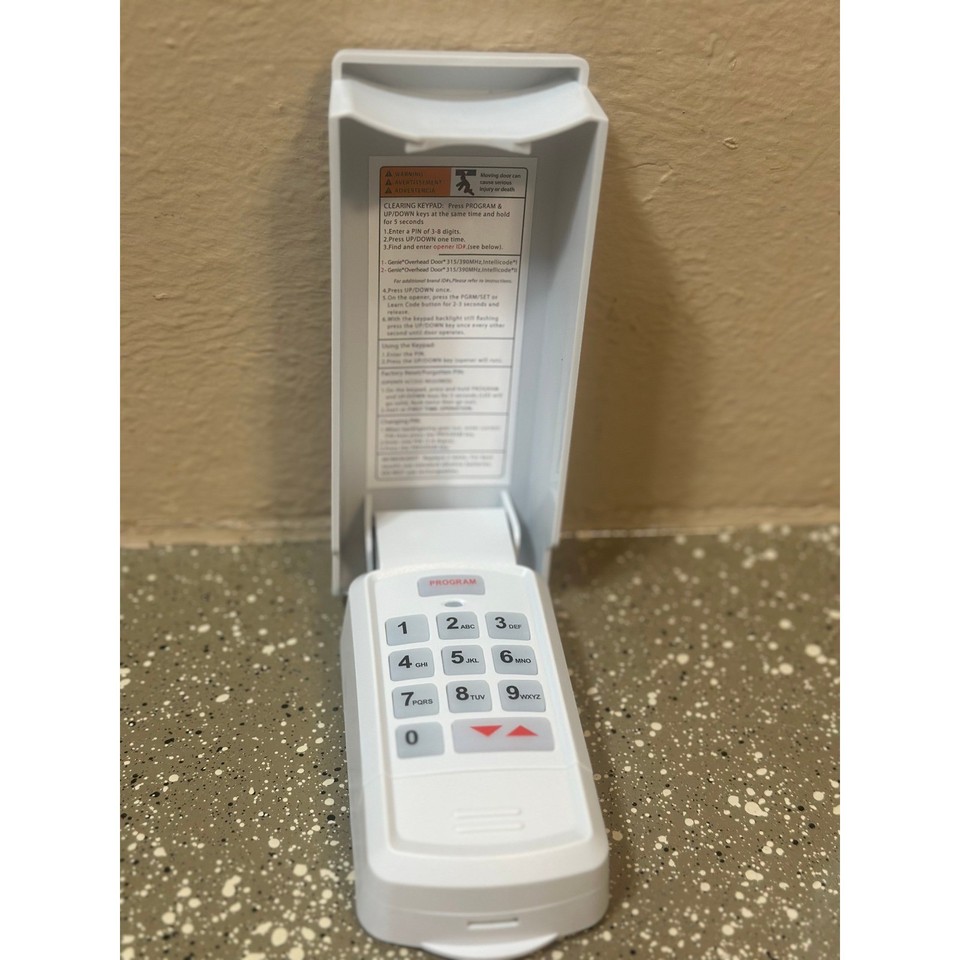Wireless Keypad Entry System Garage Door Opener Remote Control | eBay