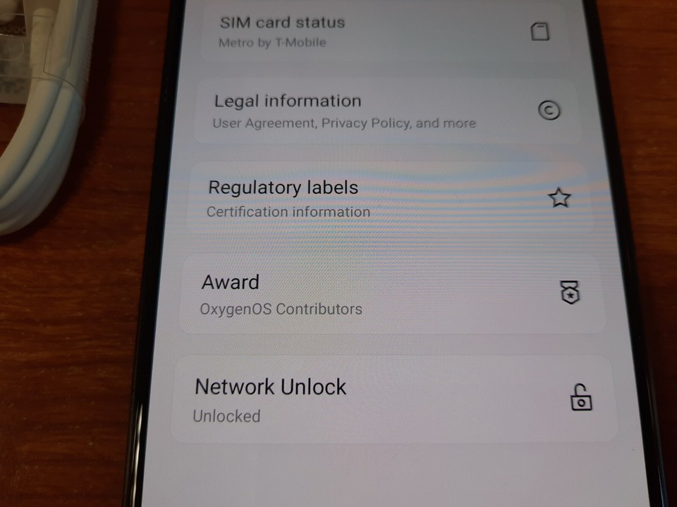 Oneplus Nord N20 5G 128GB GN2200 (Metro-GSM Unlocked) Blue Great ...