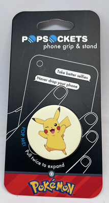 Popsocket Popsockets Pokemon Pikachu Phone Grip and Stand New | eBay
