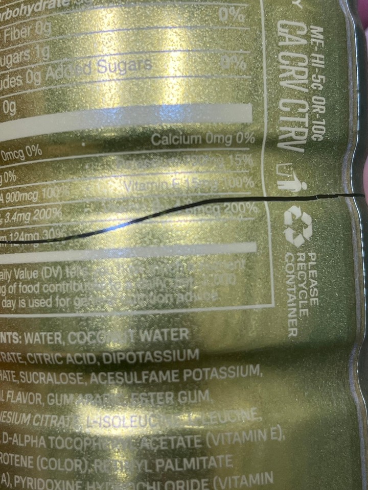 Prime Hydration Gold Bottle 1 Billion New York - Super Rare Collectors ...