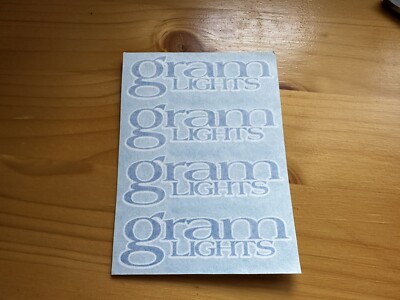 Set of 4x Rays Engineering Gram Light Wheel Sticker Decals. RIMS DECALs ...