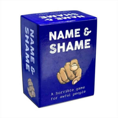 Name And Shame Card Game | eBay Australia