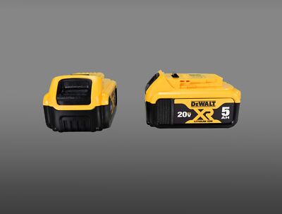 DeWalt DCB205 2 Pack 20V 5AH Lithium-Ion Battery Pack with Fuel Gauge ...