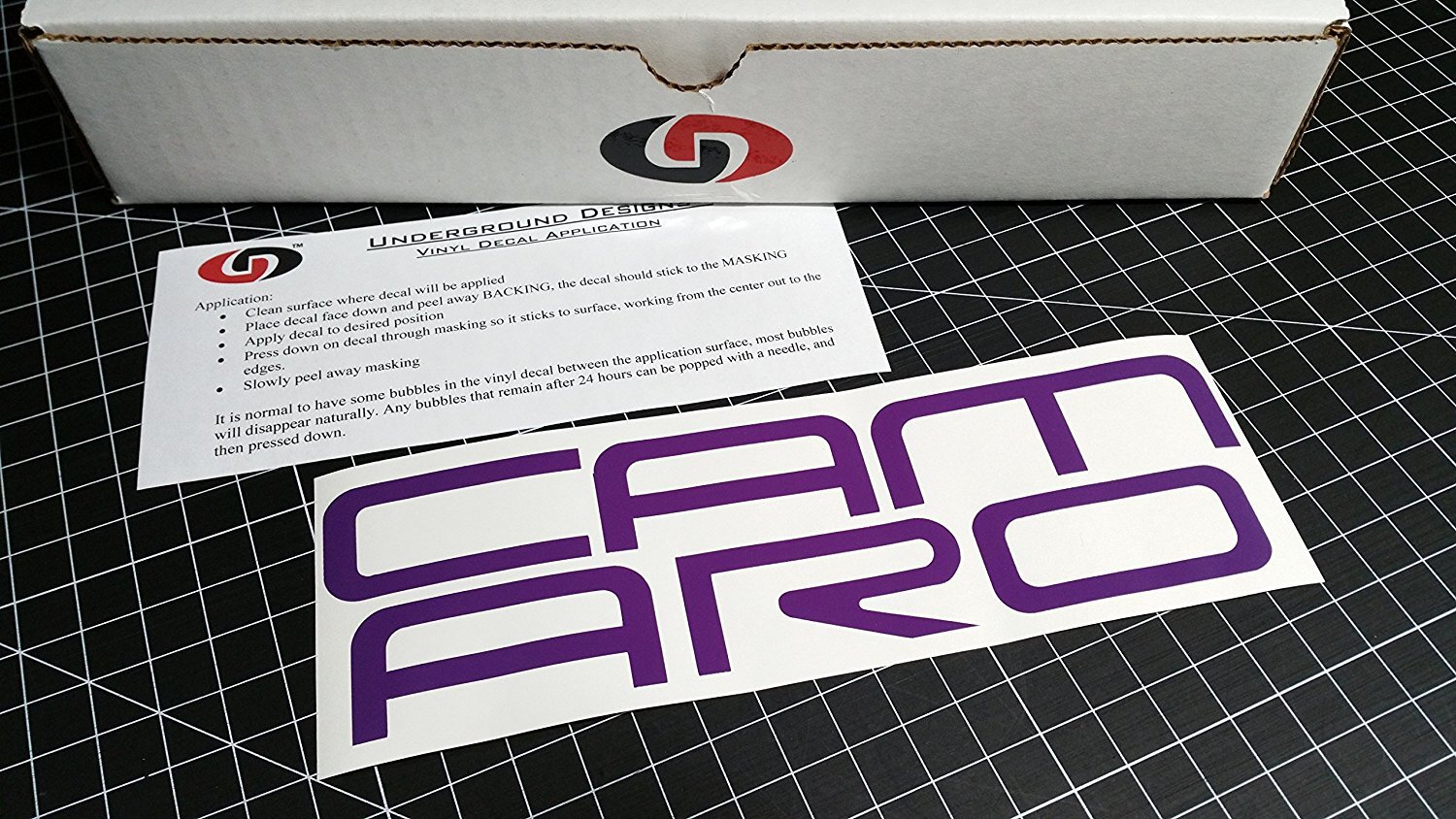 CAMARO Rear Bumper Inlay Decals Berger Letter Insert Stickers 1993-02 ...