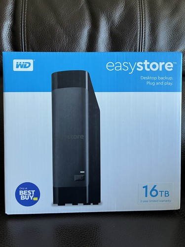 WD Western Digital Easystore 16TB External Hard Drive HDD USB 3.0 USED ...