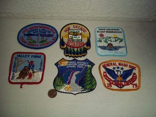 VINTAGE BSA BOY SCOUTS PATCH LOT | eBay