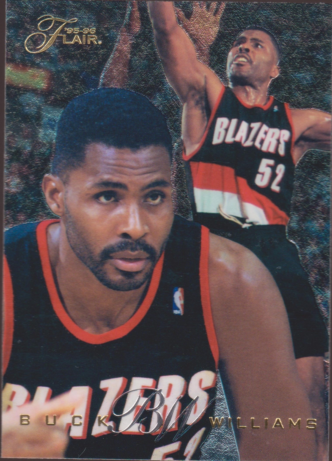 1995 Flair Buck Williams #115 Portland Trail Blazers Basketball Card | eBay