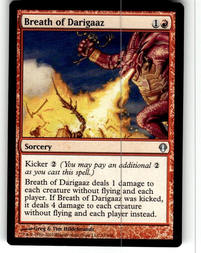 Breath of Darigaaz #31 (NM) Archenemy ARC Magic MTG | eBay