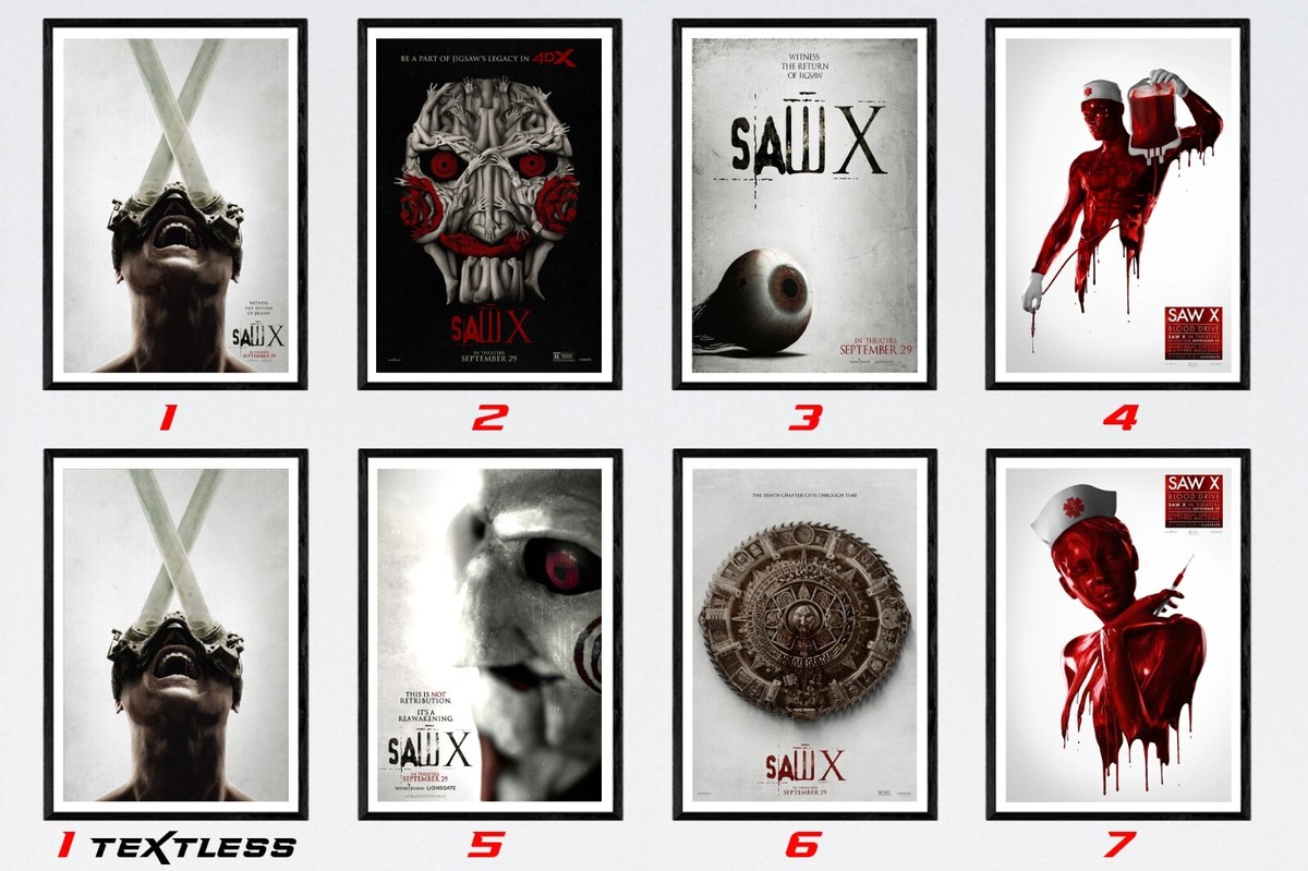 Saw Movie Poster Saw X (2023) Review – Troubled Productions