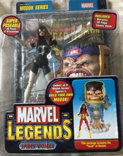 Marvel Legends Spider-Woman (Modock Series) Toybiz New Sealed | eBay