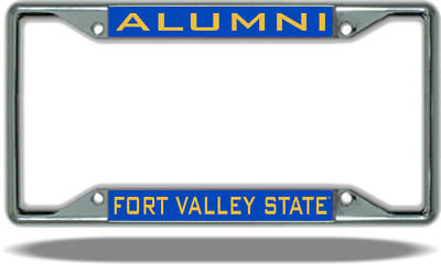 Fort Valley State ALUMNI License Plate Frame | eBay