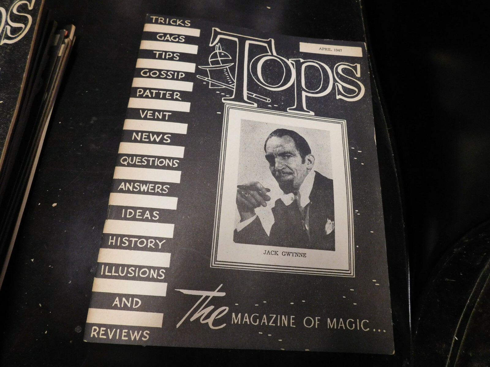 Tops The Magazine Of Magic & Magicians April 1947 Jack Gwynne | eBay
