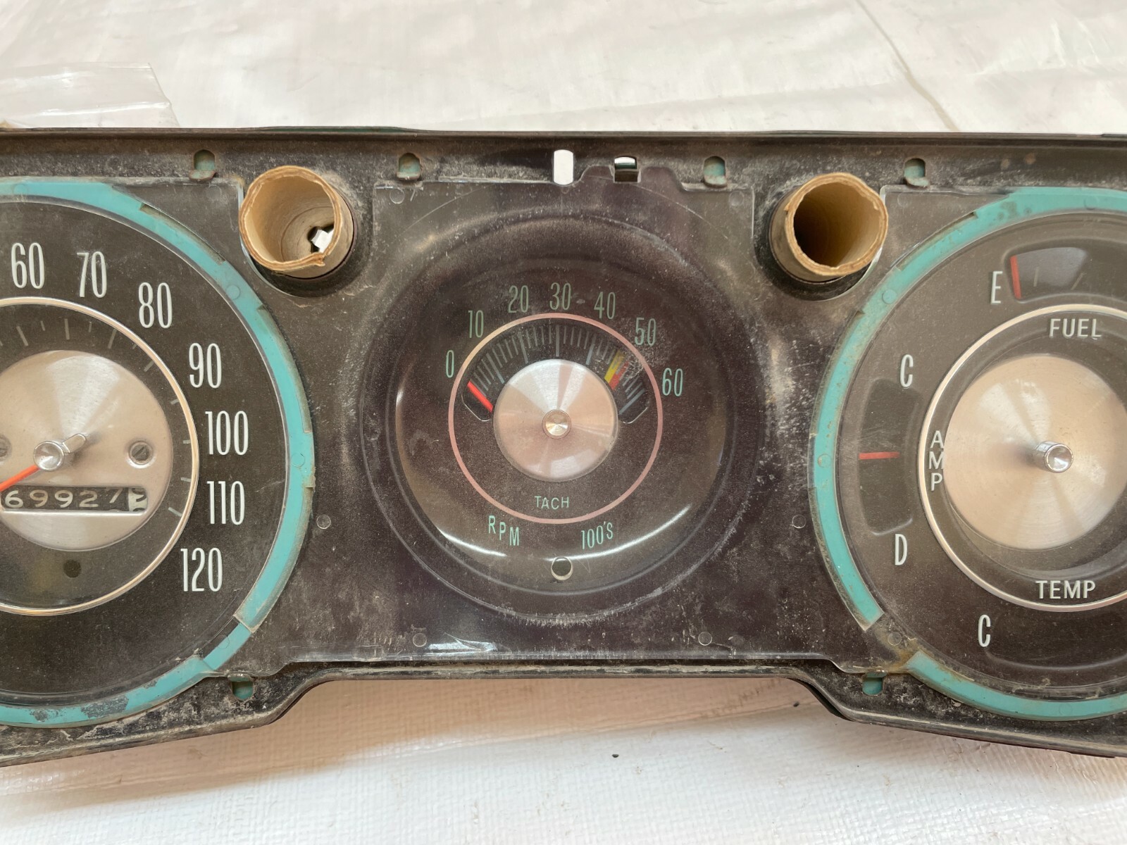 1964 1965 Chevelle Tach Cluster Malibu SS Tachometer Dash Full Gauges ...