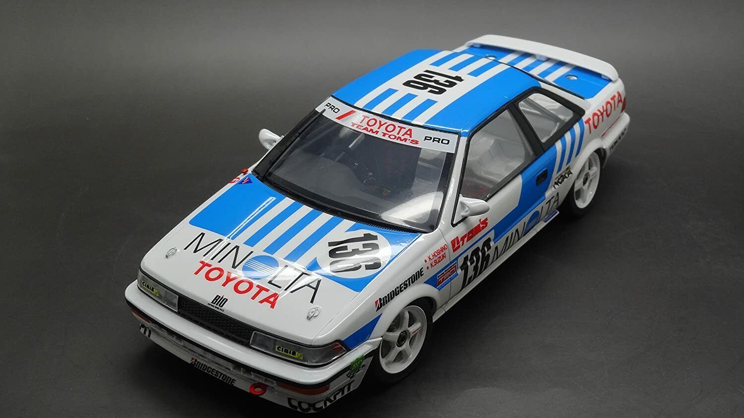 Aoshima / BEEMAX 1/24 Scale Toyota Corolla Levin AE92 1988 Group A ...