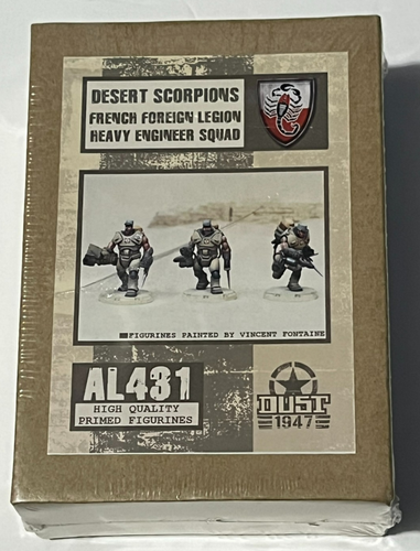 Dust 1947 Desert Scorpions AL431 French Foreign Legion Heavy Engineer ...
