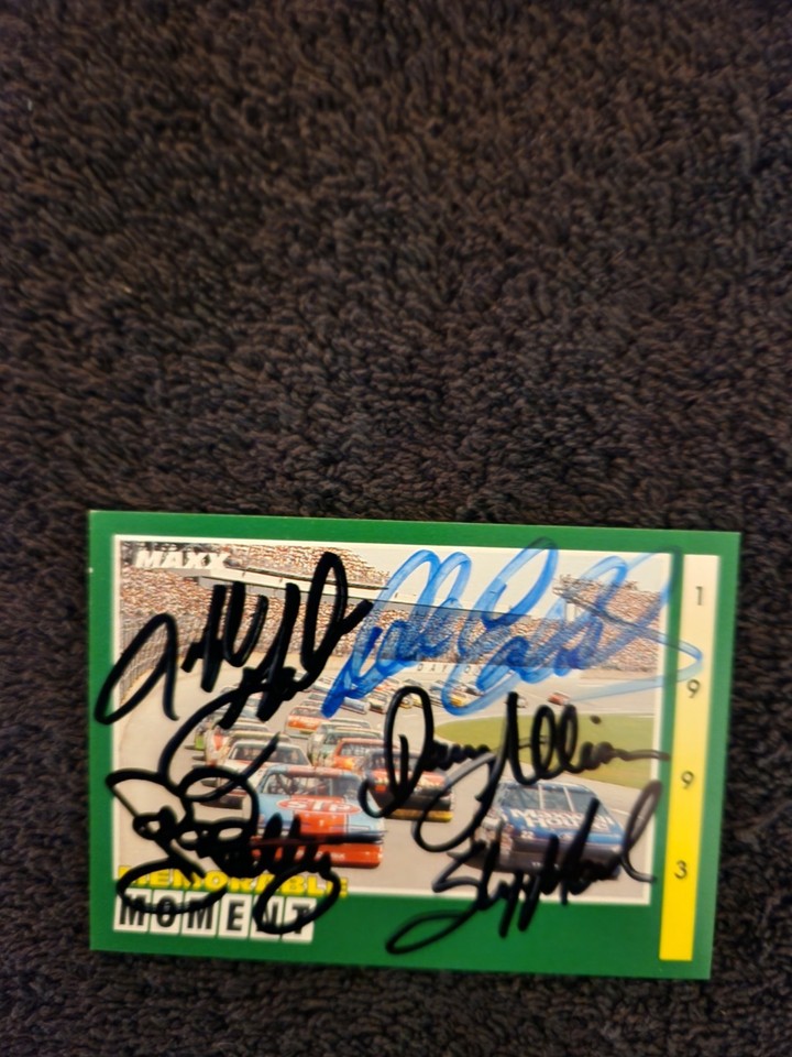 Dale Earnhardt, Richard petty, Jeff Gordon, Davey Allison, S. Marlin ...