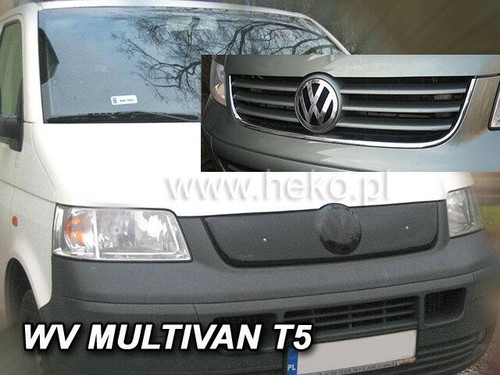 For Volkswagen MULTIVAN T5 - 2010 Front grill winter cover HEKO 02011 ...